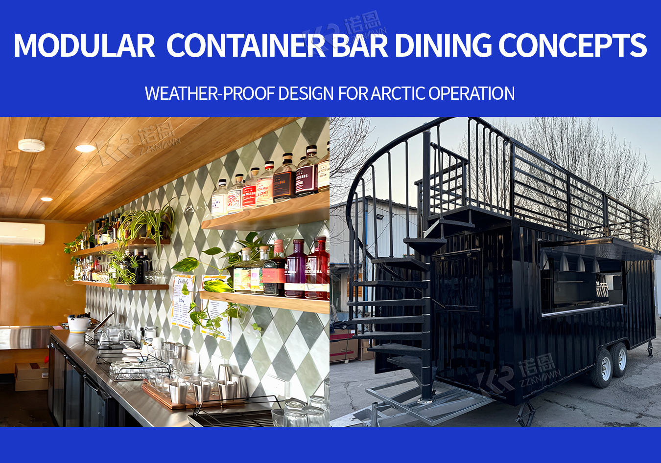 Custom Shipping Container Bar For Sale | ZZKNOWN--Zhengzhou Known Imp ...